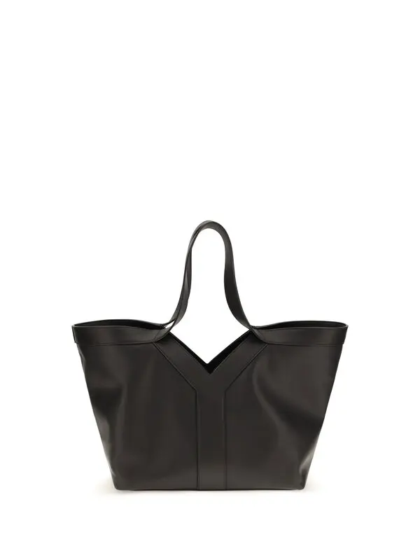 Saint Laurent Small Y Tote Bag - Black