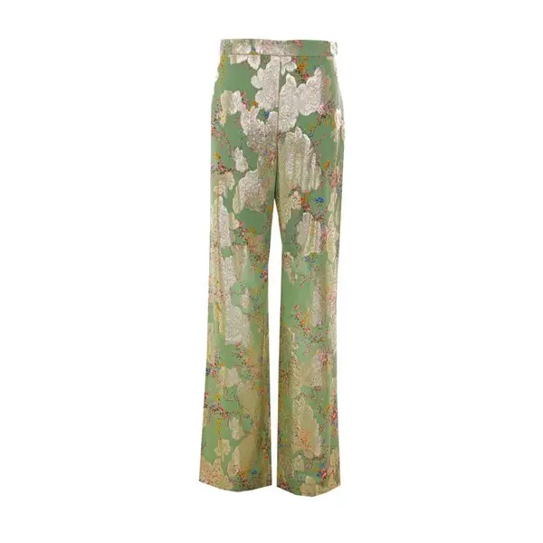 Valentino Garavani Apres L'hiver Ramage Pants - Green