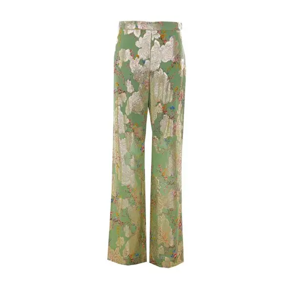 Valentino Garavani Apres L'hiver Ramage Pants - Green