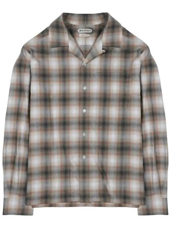 JW Anderson Camicia Con Stampa Check