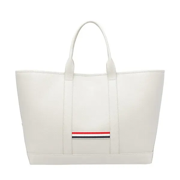 Thom Browne Hector Tote Bag - White
