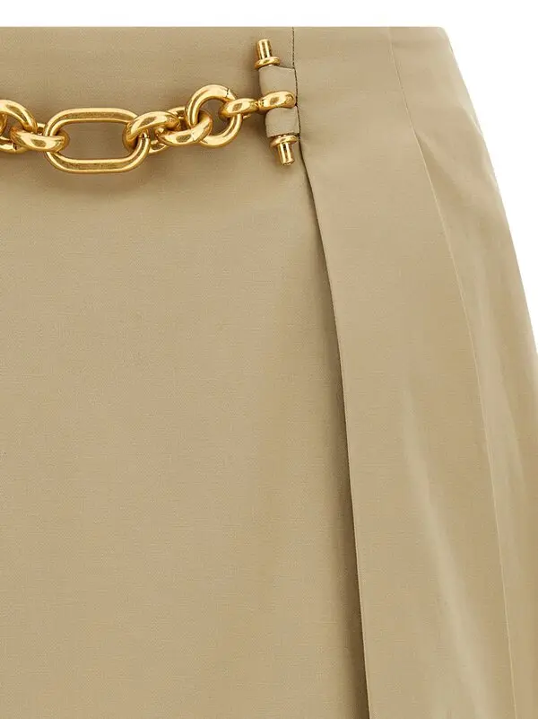 Balmain Chain Skirt