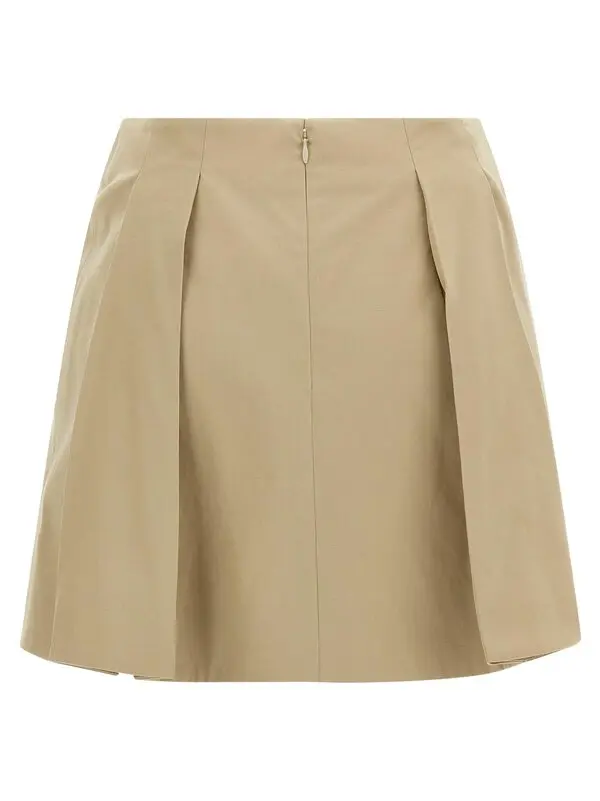 Balmain Chain Skirt - Cream
