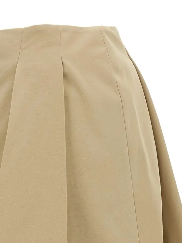 Balmain Chain Skirt - Cream