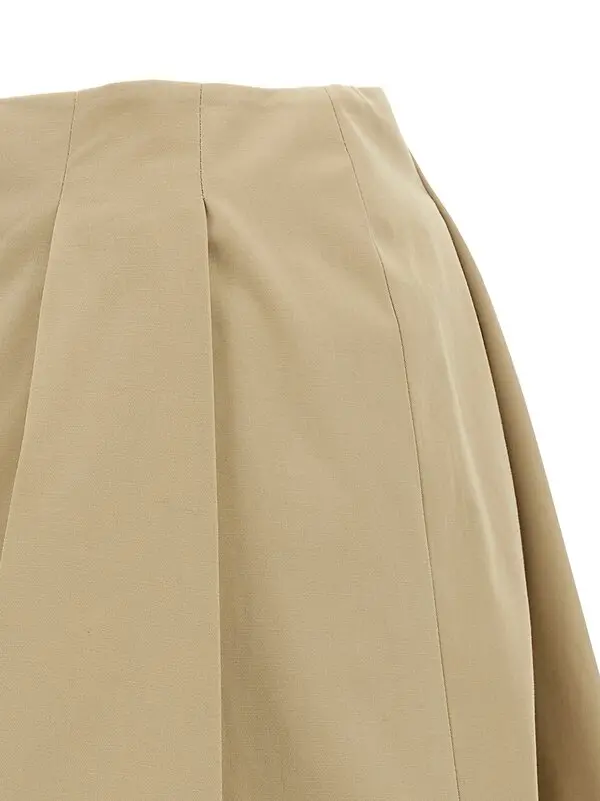 Balmain Chain Skirt - Cream