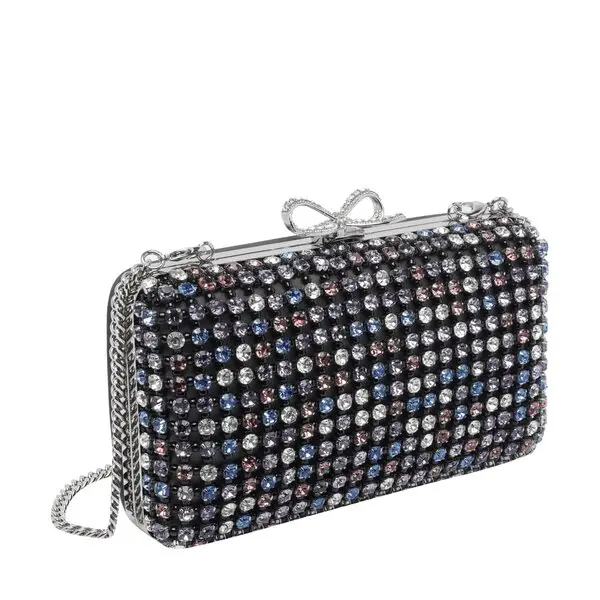 SELF-PORTRAIT Multi Crystal Clutch