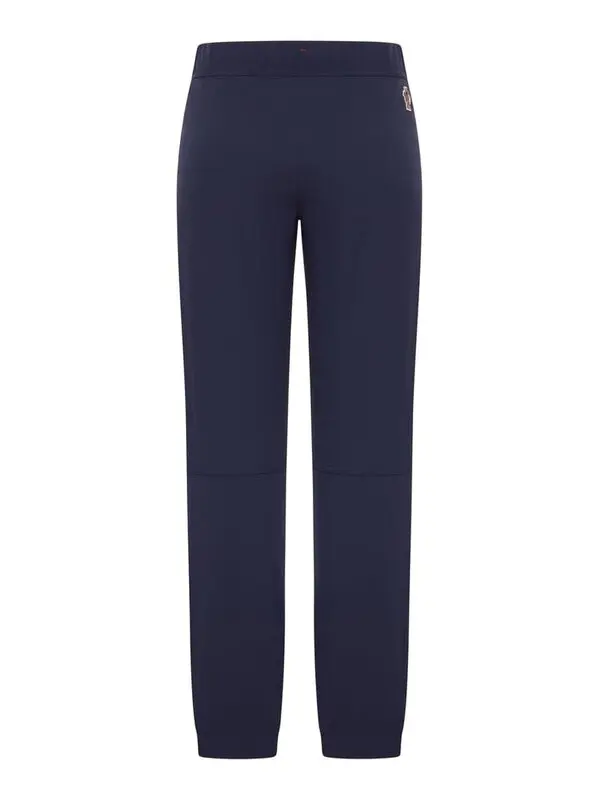 Moncler Technical Fabric Stretch Trousers - Blue