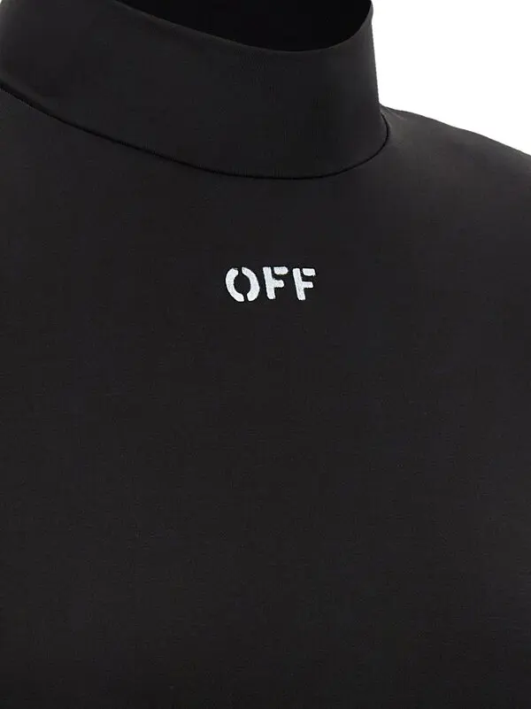 Off-White Off Stamp' Crop Top