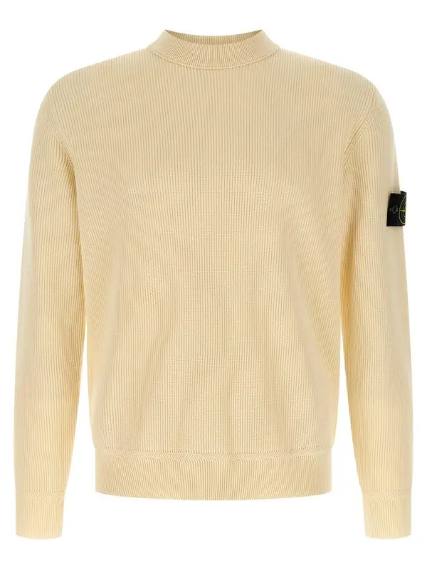 Stone Island 5100154' Sweater - Cream