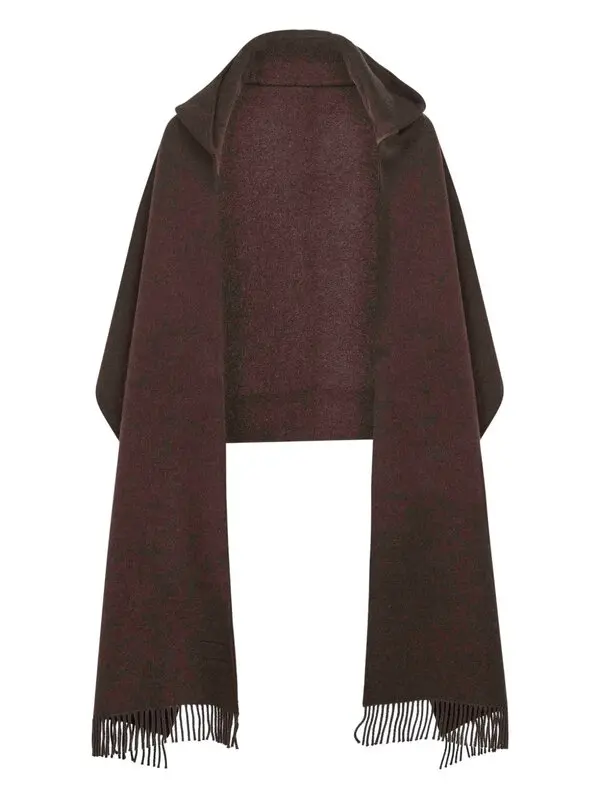 Brunello Cucinelli Cashmere Hooded Scarf - Multicolor