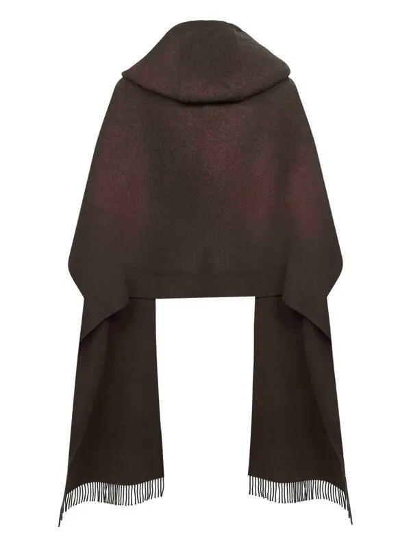 Brunello Cucinelli Cashmere Hooded Scarf - Multicolor