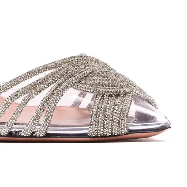 AQUAZZURA Gatsby Plexi Slingback