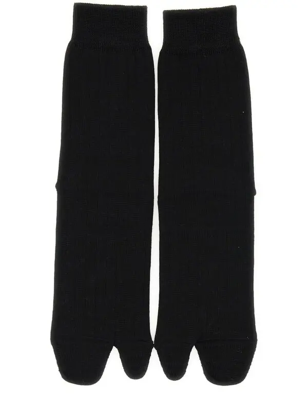 MAISON MARGIELA Calzini Tabi - Black