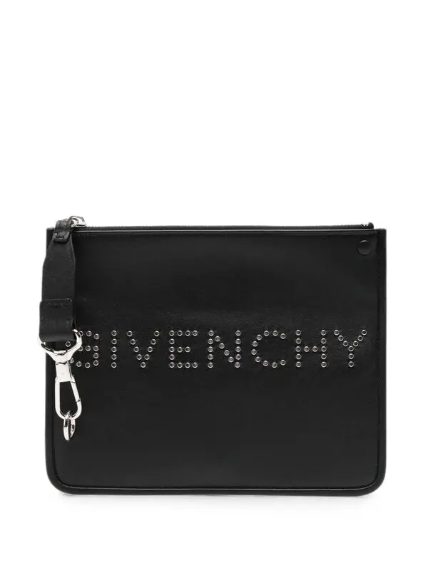 Givenchy Logo Leather Pouch - Multicolor