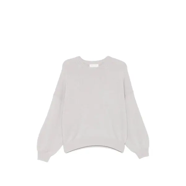 LISA YANG Cashmere Knit Pullover - Gray