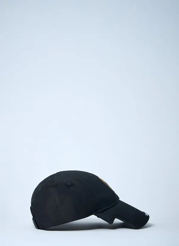BALENCIAGA X LAMBORGHINI Logo Motif Baseball Cap