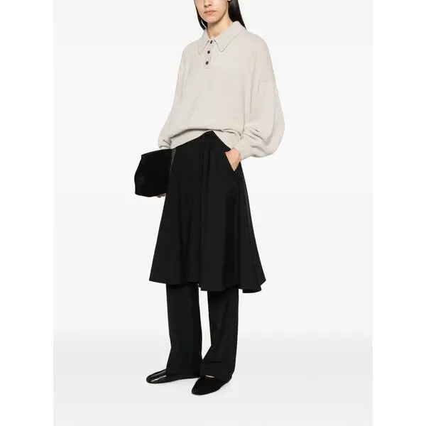 LISA YANG Neutrals Knitwear Jumpers - Cream