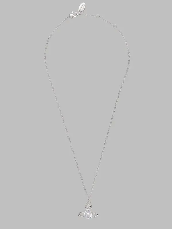 VIVIENNE WESTWOOD Reina Large Pendant Necklace - Silver