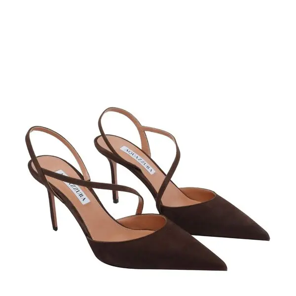 AQUAZZURA Dynasty Pumps - Brown
