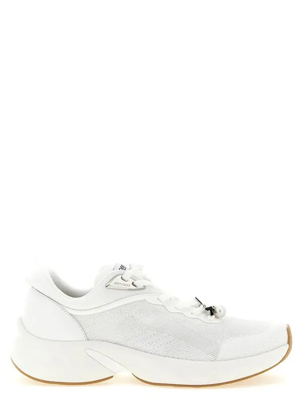 JIMMY CHOO Diamond Run Sneakers - White