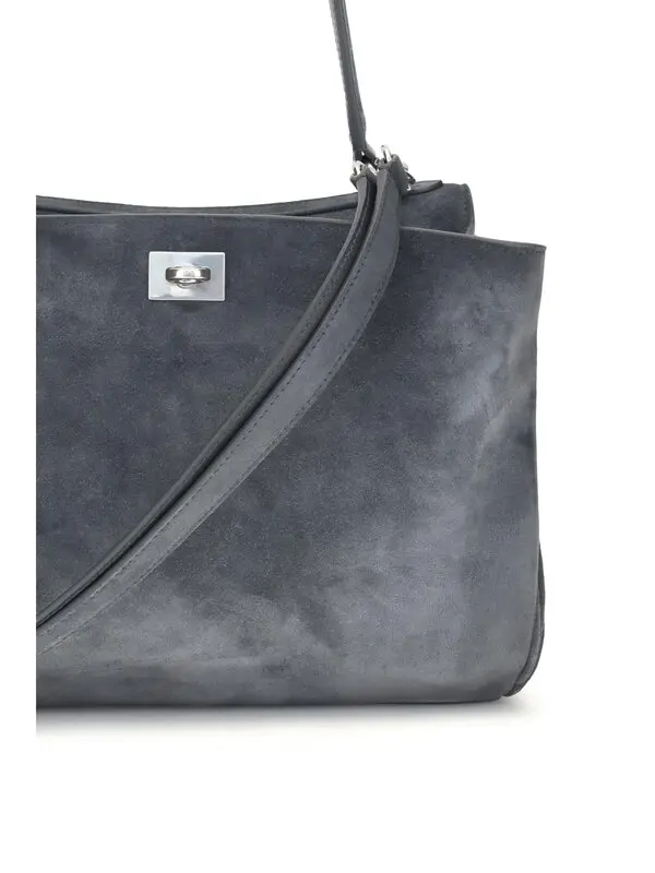 Balenciaga Small Rodeo Handbag - Gray