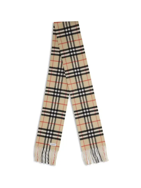 Burberry Thin Cashmere Check Scarf