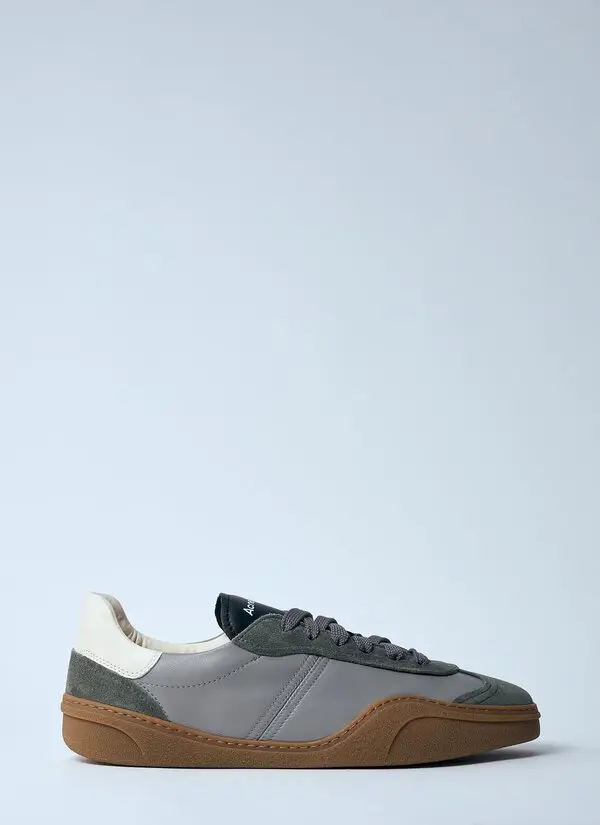 Acne Studios Leather Low-top Sneakers - Gray