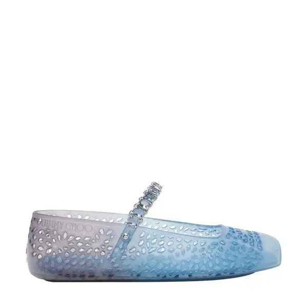 JIMMY CHOO The Jelly Flats - Blue