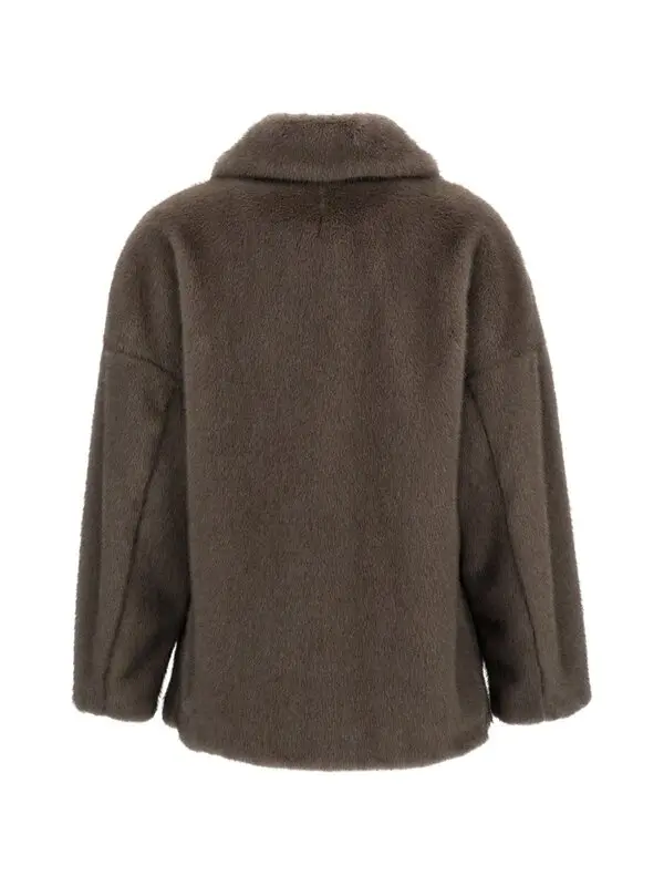 Herno Faux Fur Bomber Jacket - Multicolor