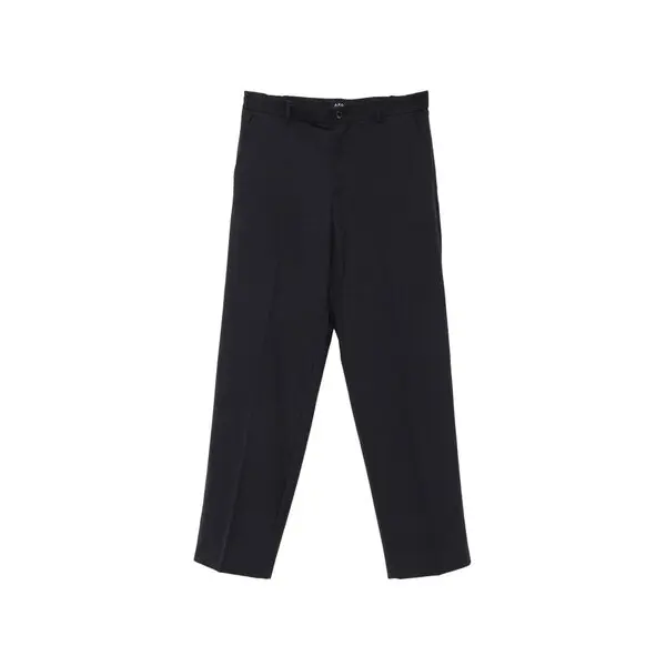 A.p.c. Trousers Tailored Trousers - Blue