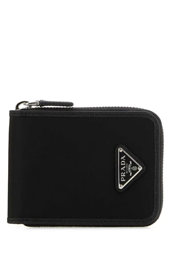Prada Fabric Wallet - Black