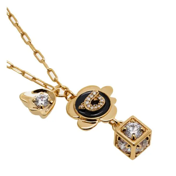 FERRAGAMO Gancini Charm Necklace