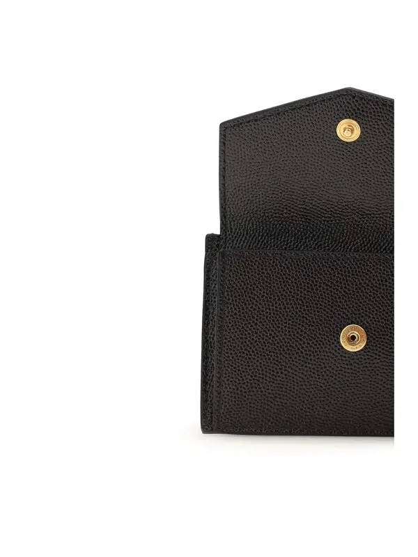 Saint Laurent Micro-grain Leather Wallet