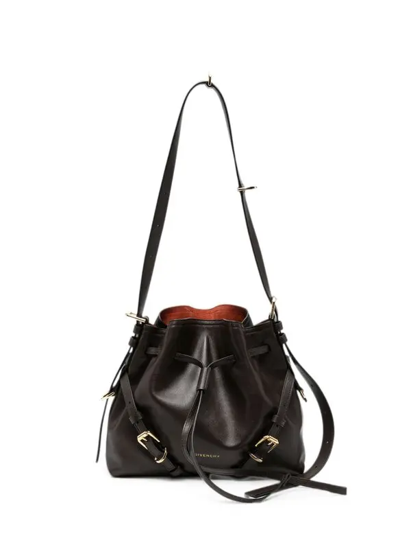 Givenchy Voyou Small Leather Bucket Bag