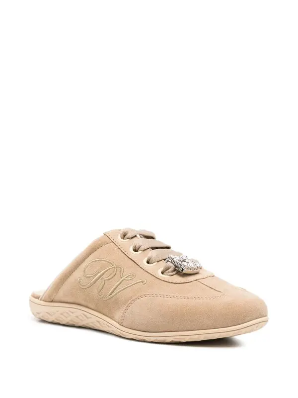 ROGER VIVIER Viv Low Strass Sneakers