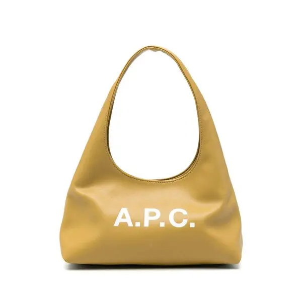A.p.c. Leather Tote Bag - Yellow