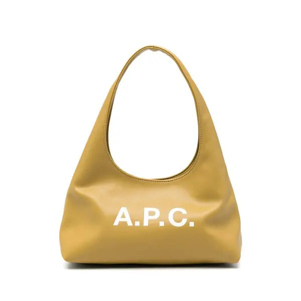 A.p.c. Leather Tote Bag - Yellow