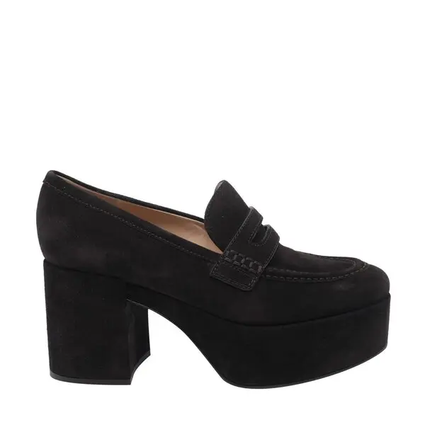 GIANVITO ROSSI Jenna Pump Loafers - Brown