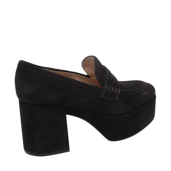 GIANVITO ROSSI Jenna Pump Loafers - Brown