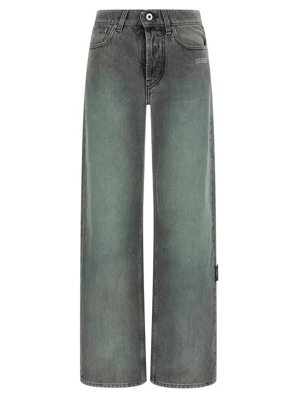 Off-White Spray Susy Jeans - Gray