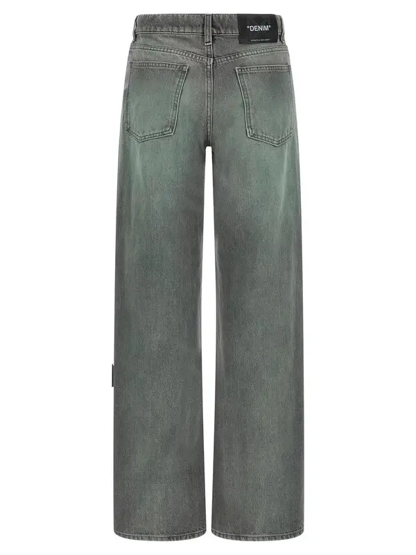 Off-White Spray Susy Jeans - Gray