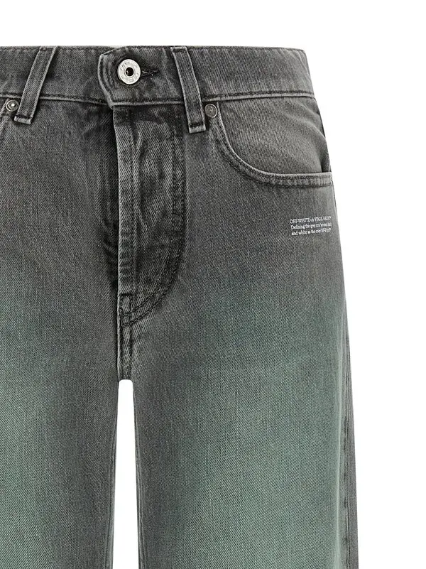 Off-White Spray Susy Jeans - Gray
