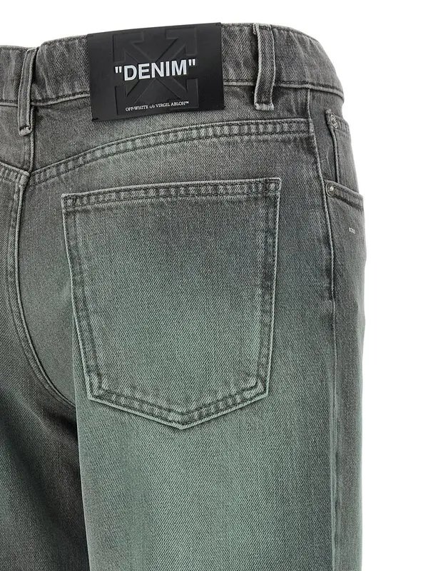 Off-White Spray Susy Jeans - Gray