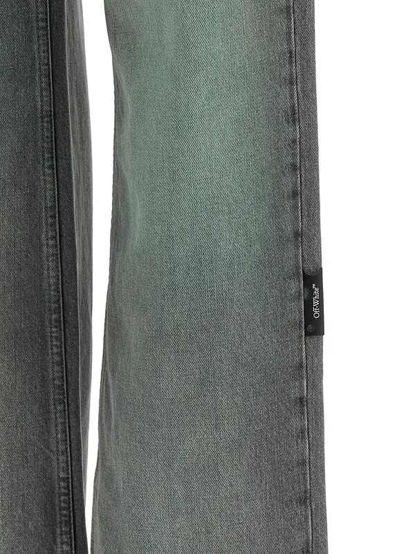 Off-White Spray Susy Jeans - Gray