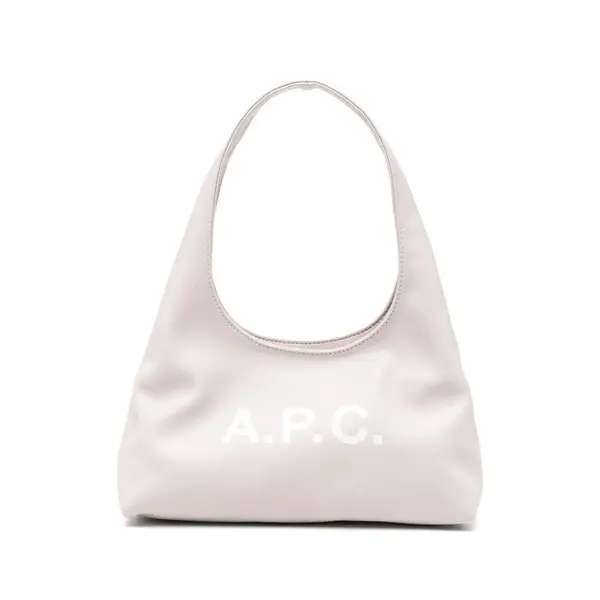 A.p.c. Leather Tote Bag - Cream