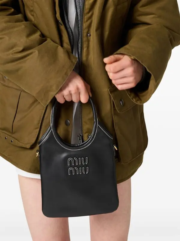 Miu Miu Ivy Mini Leather Handbag