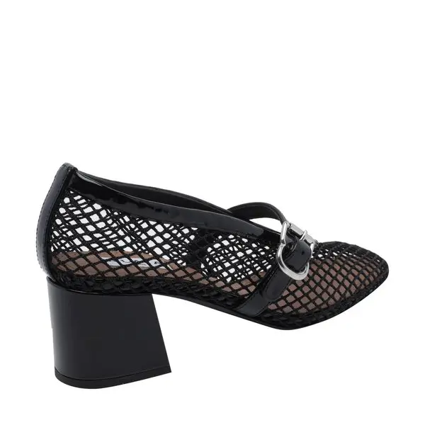 Alaïa Fishnet Mary Jane - Black