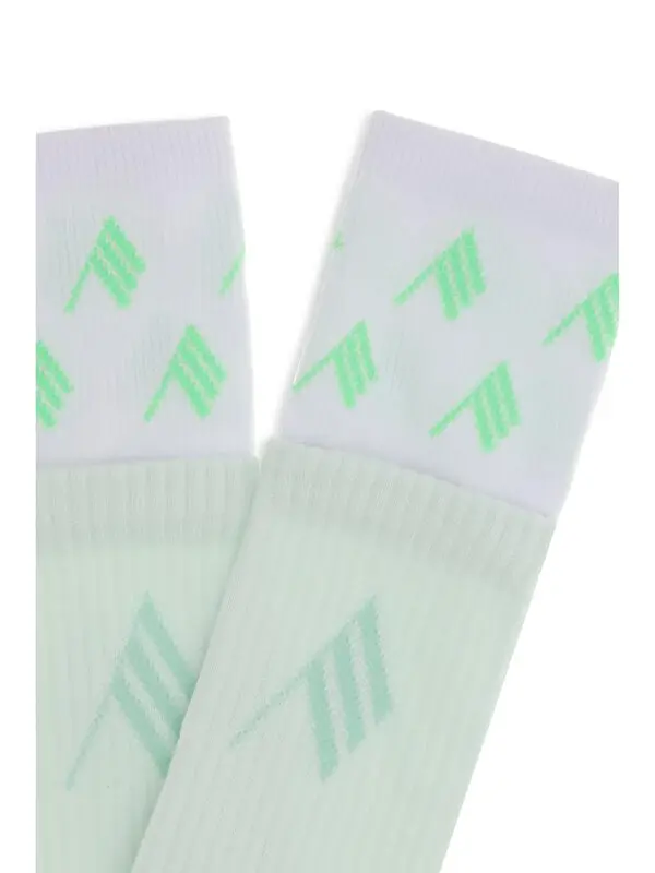 Attico Logo Cotton Socks