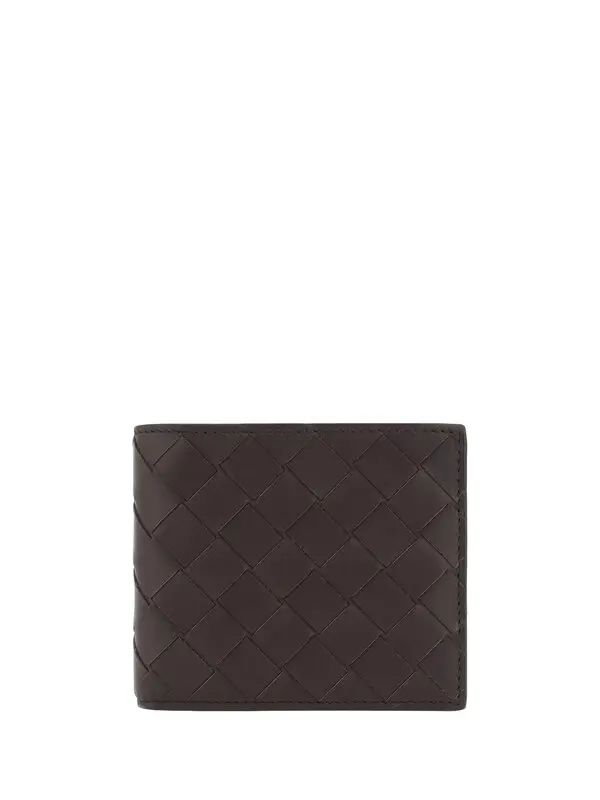 Bottega Veneta Intrecciato Wallet - Brown