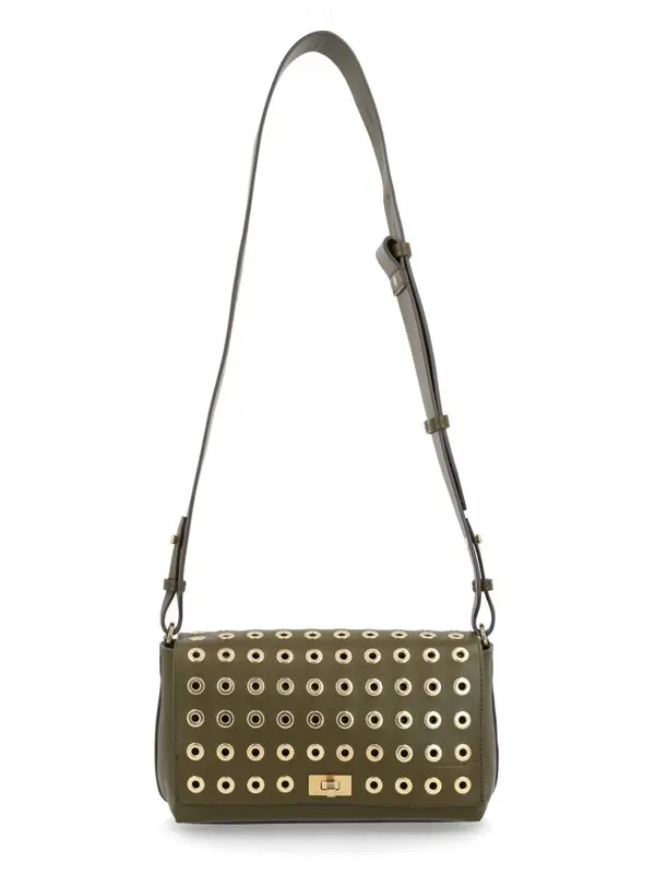 ANYA HINDMARCH Mortimer Leather Bag - Green
